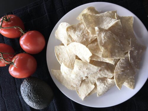 No Fry (Low Fat) Restaurant Style Tortilla Chips - Aubrey's Kitchen