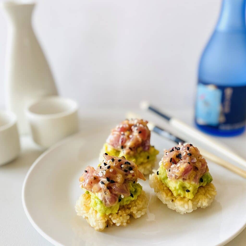 Spicy Tuna Crispy Rice - Aubrey's Kitchen