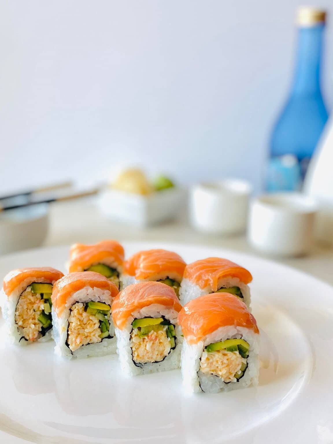 Alaska Roll Sushi - Aubrey's Kitchen