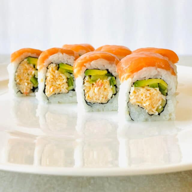 Alaska Roll Sushi - Aubrey's Kitchen