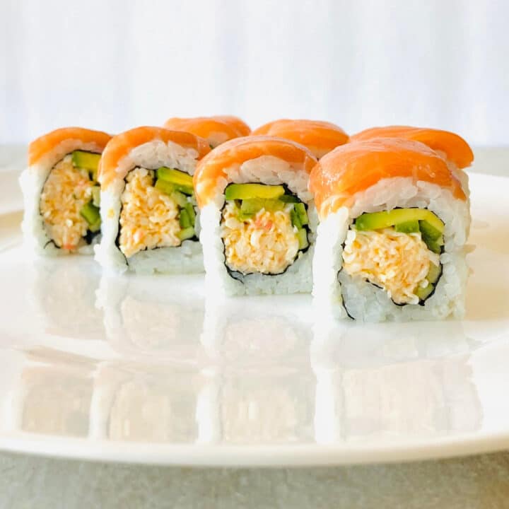 Alaska Roll Sushi - Aubrey's Kitchen