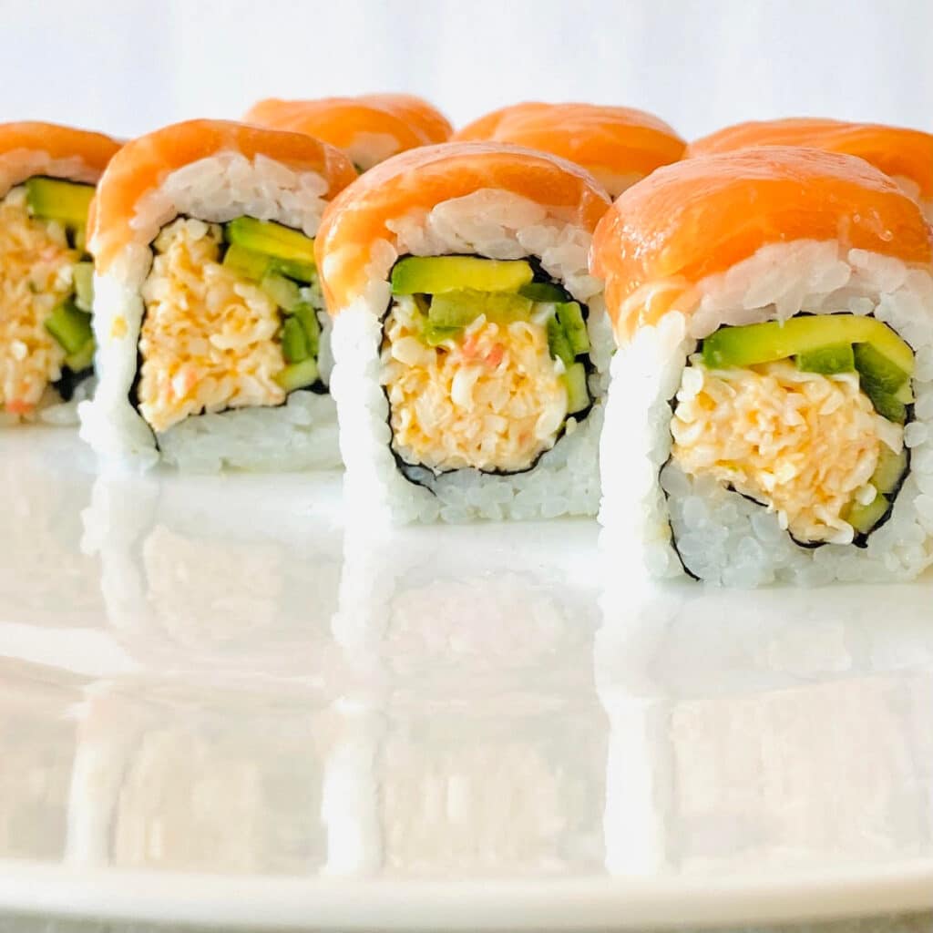 Alaska Roll Sushi - Aubrey's Kitchen