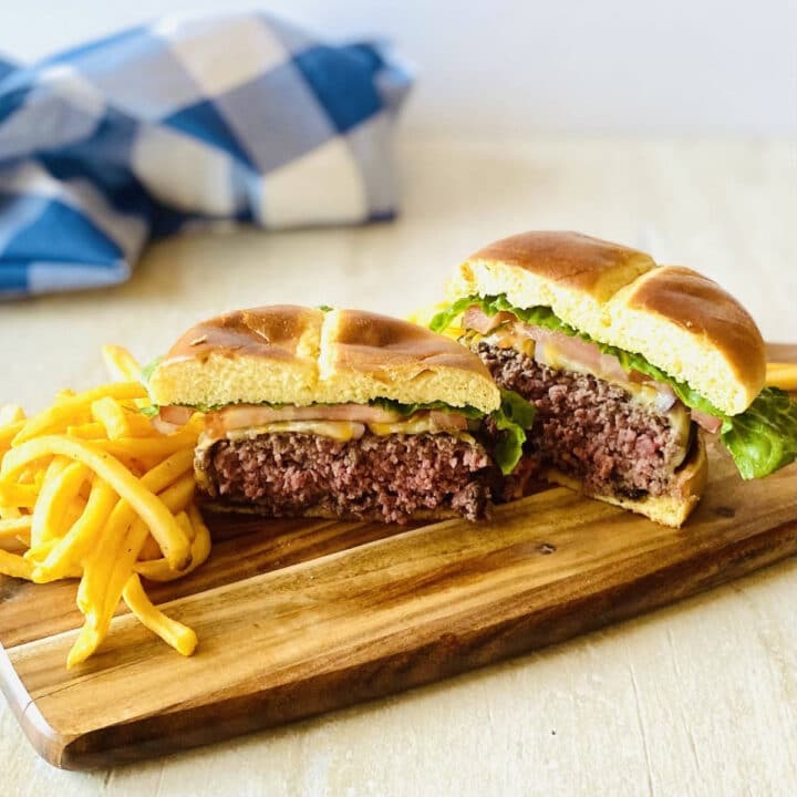 Elk Burgers - Aubrey's Kitchen