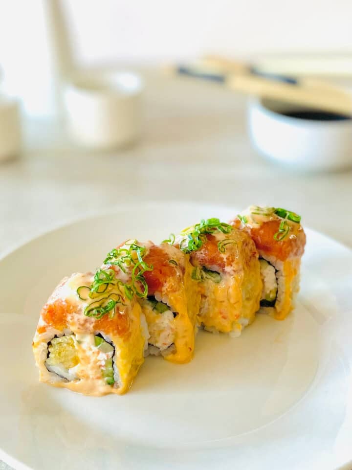 Red Dragon Roll - Aubrey's Kitchen