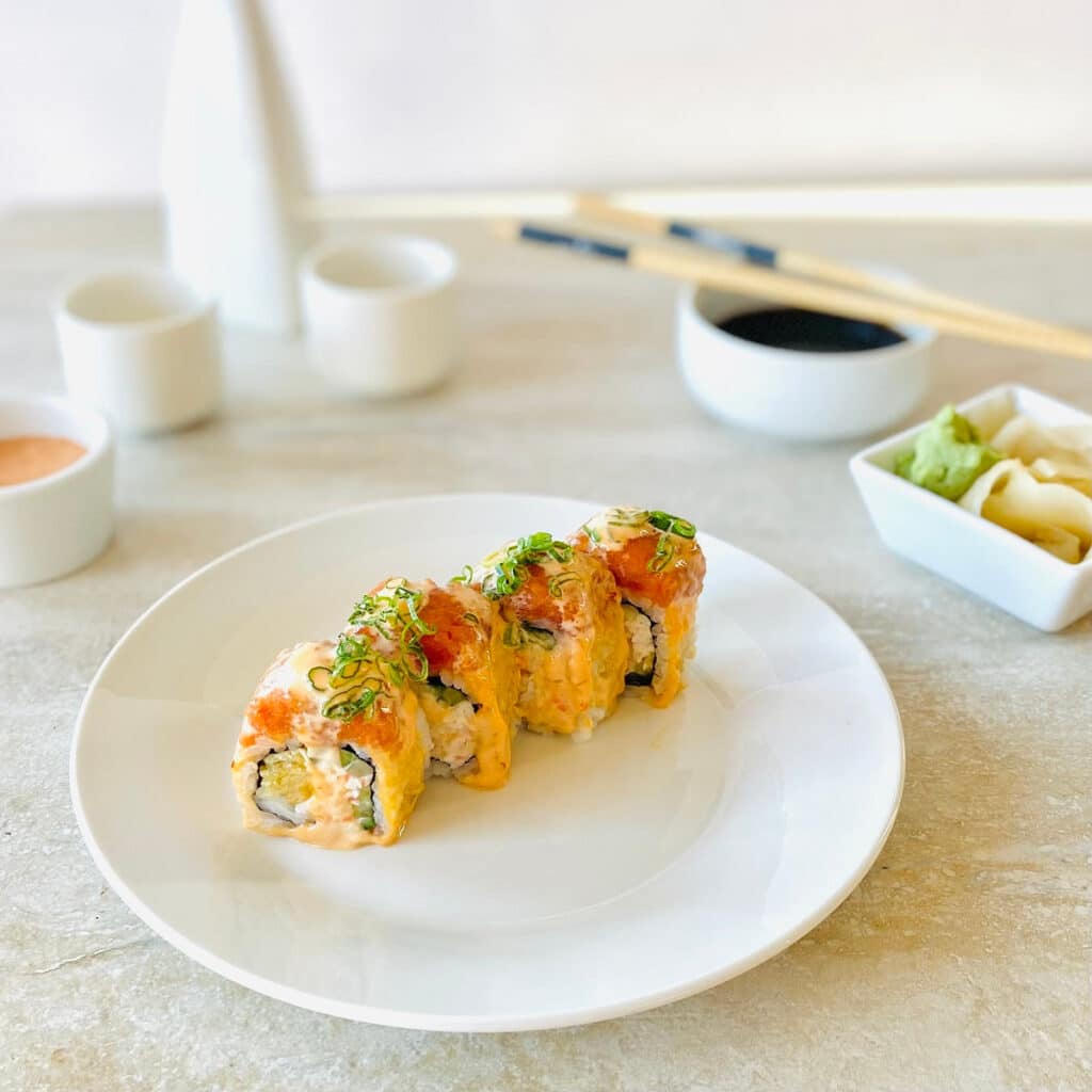 Red Dragon Roll - Aubrey's Kitchen