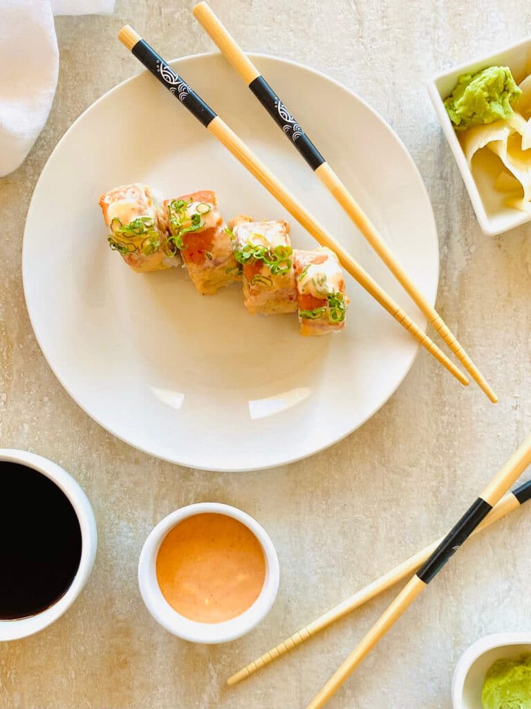 Red Dragon Roll - Aubrey's Kitchen