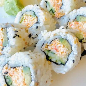 Spicy Kani Roll | Spicy Crab Roll (Kani Sushi Recipe) - Aubrey's Kitchen