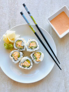 Spicy Kani Roll | Spicy Crab Roll (Kani Sushi Recipe) - Aubrey's Kitchen