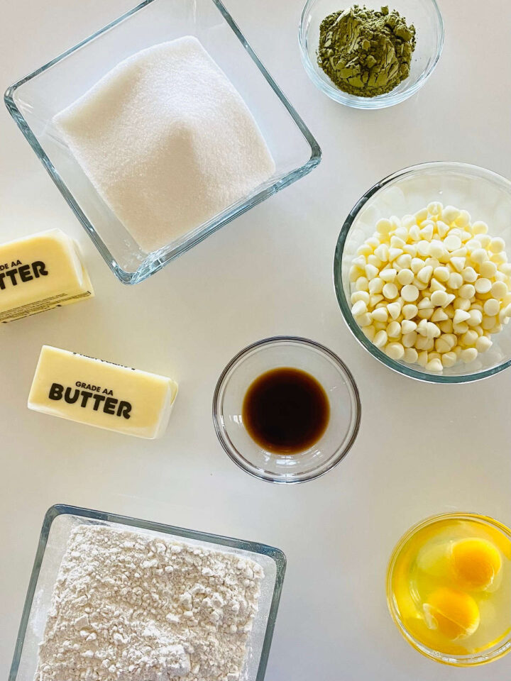 Matcha Brownies - Aubrey's Kitchen