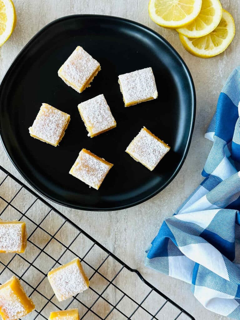 Lemon Bars with Graham Cracker Crust - Aubrey's Kitchen