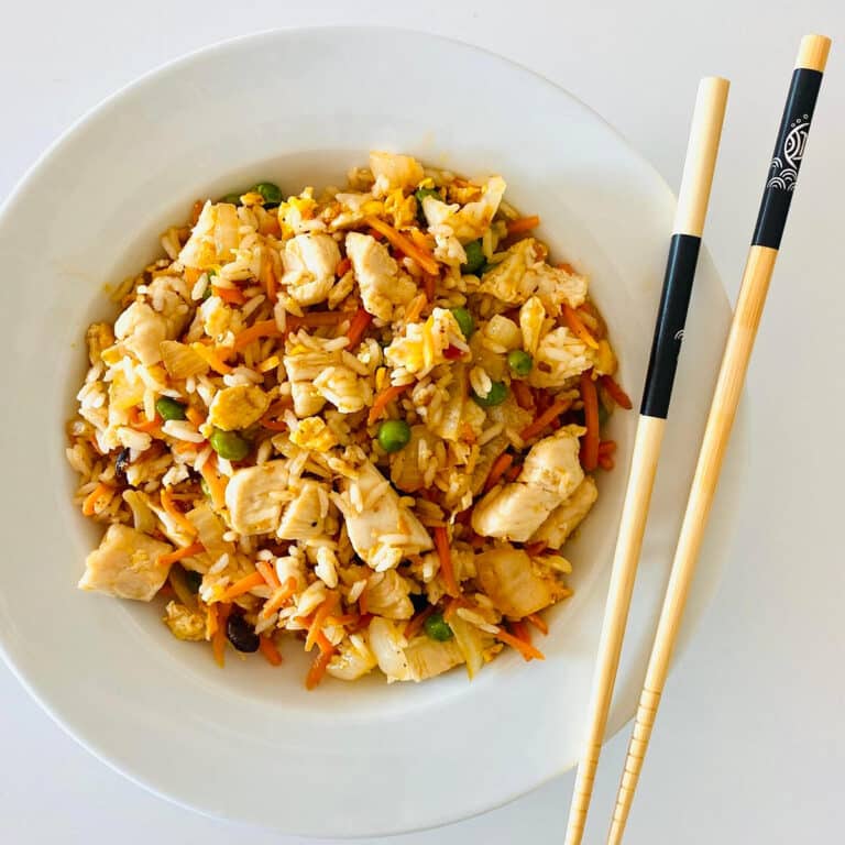 Blackstone Fried Rice - Aubrey's Kitchen