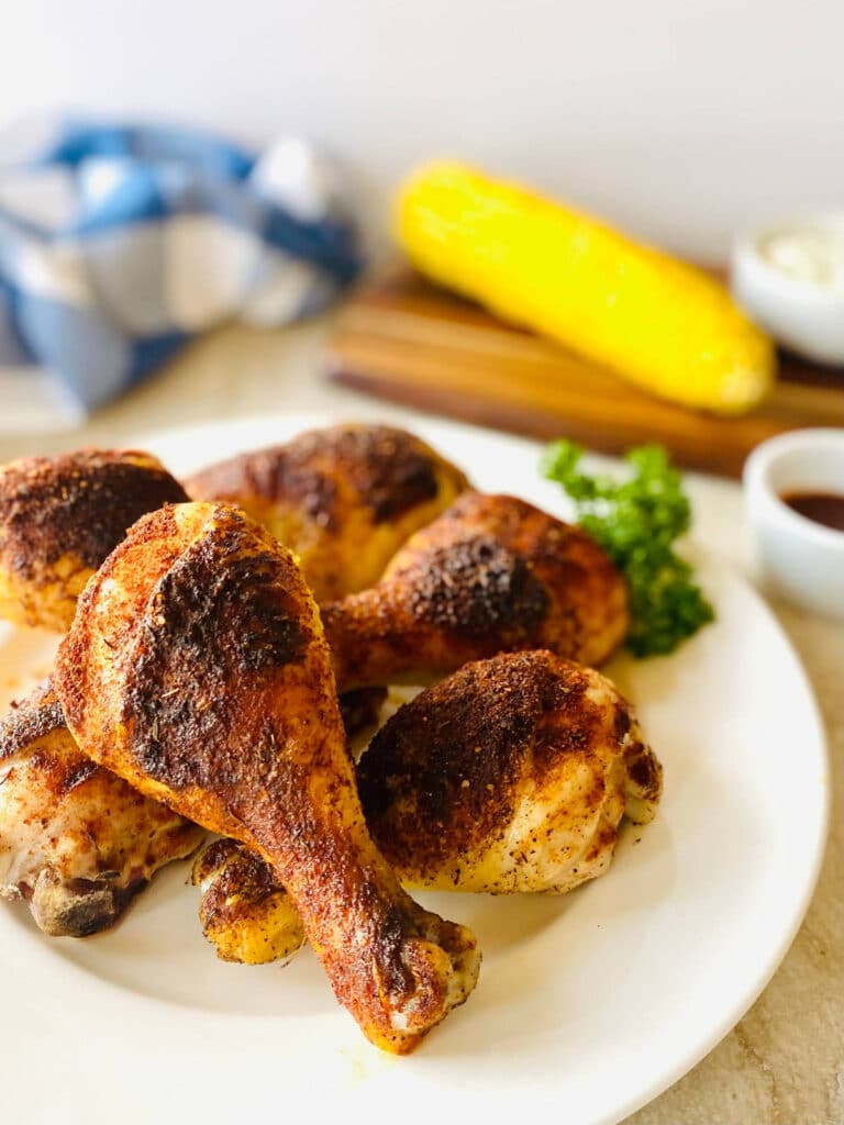 Smoked Chicken Legs - Aubrey's Kitchen