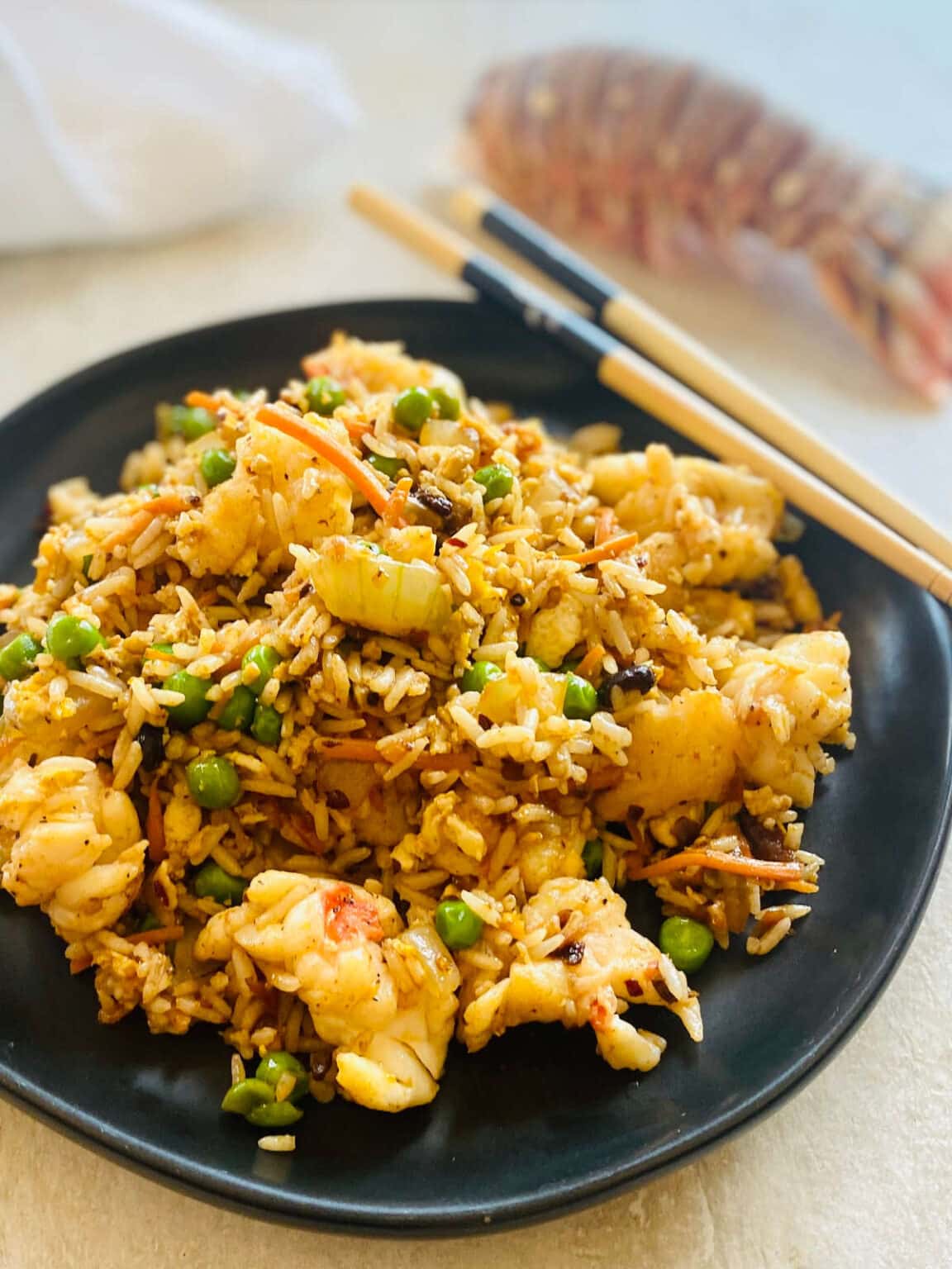 Lobster Fried Rice - Aubrey's Kitchen