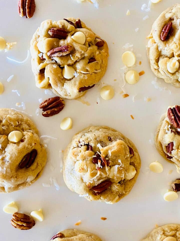Coconut Pecan Cookies - Aubrey's Kitchen