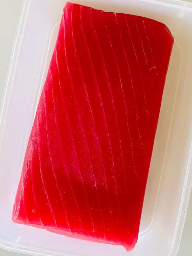 Tuna Sashimi - Aubrey's Kitchen
