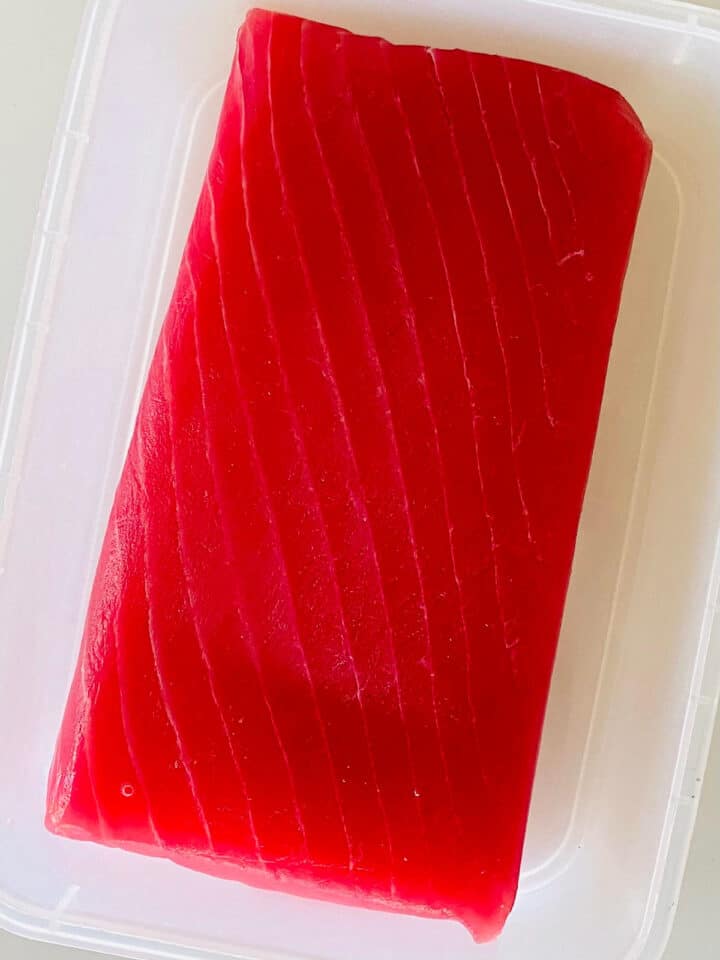 Tuna Sashimi - Aubrey's Kitchen