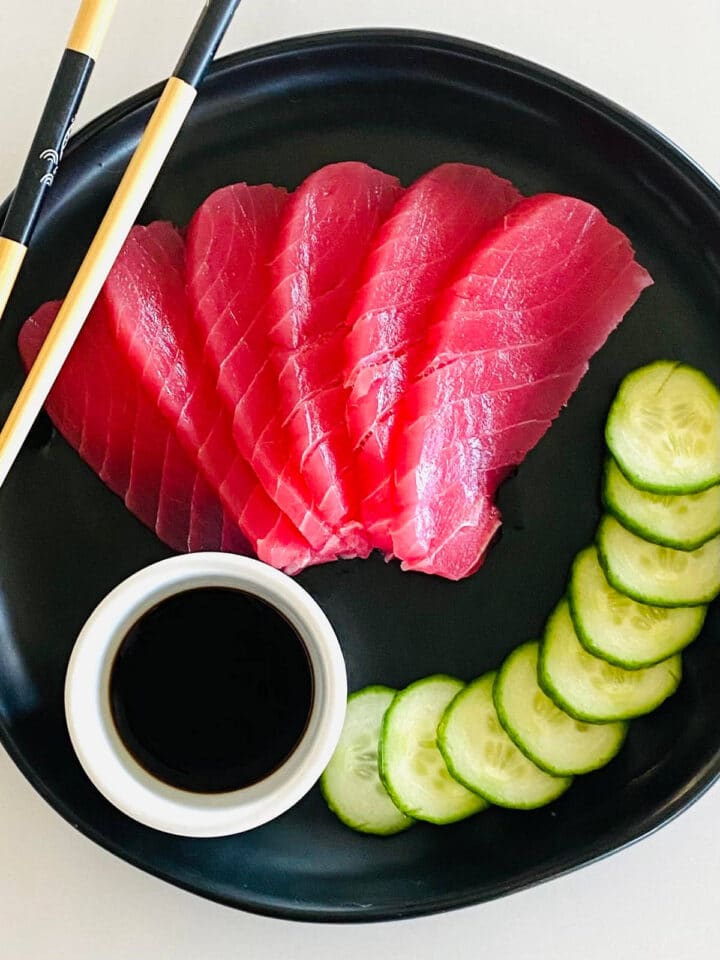 Tuna Sashimi - Aubrey's Kitchen