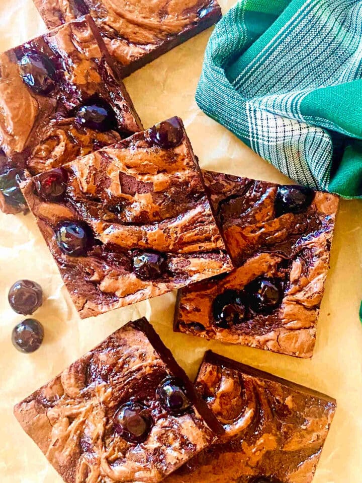 Cherry Brownies - Aubrey's Kitchen