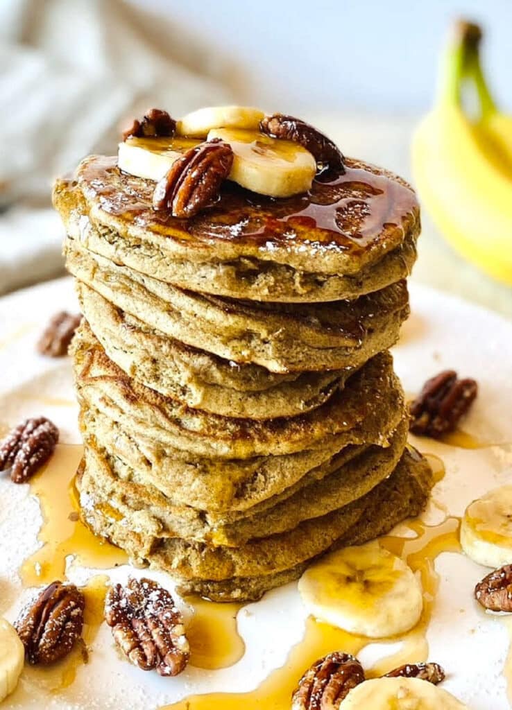 Sourdough Banana Pancakes - Aubrey's Kitchen