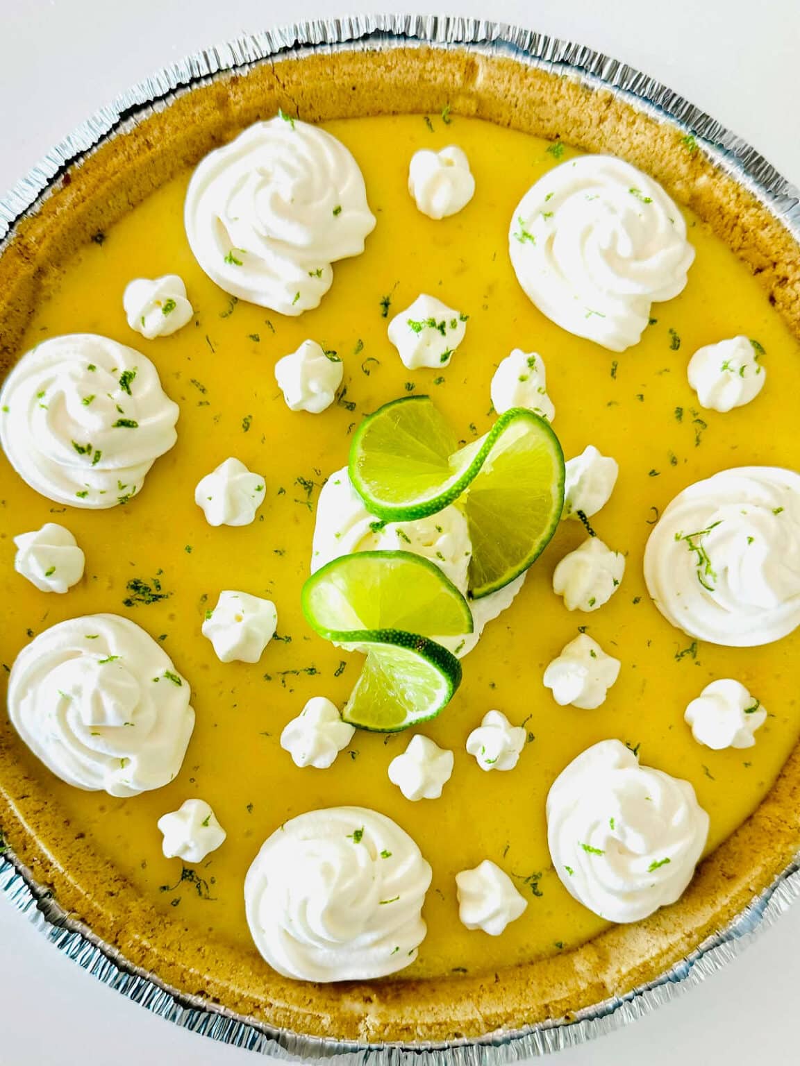 Key Lime Pie with Premade/Store-Bought Graham Cracker Pie Crust ...